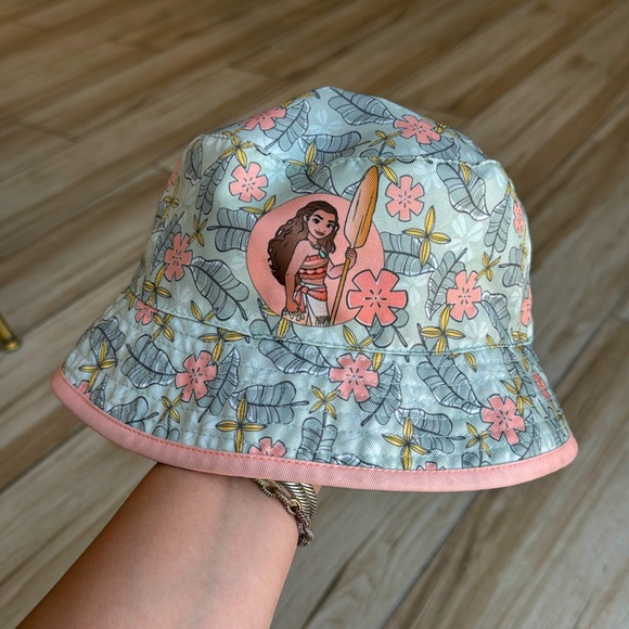 Disney | Accessories | Disney Moana Reversible Child Bucket Hat | Poshmark